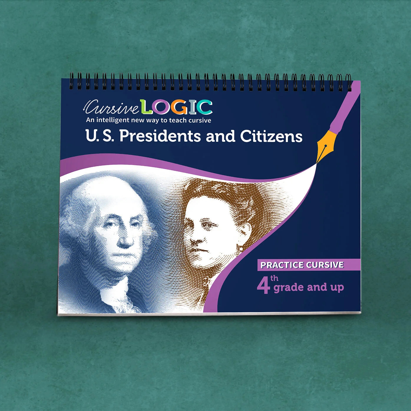 U.S. Presidents and Citizens: Practice Cursive (4th grade and up ...